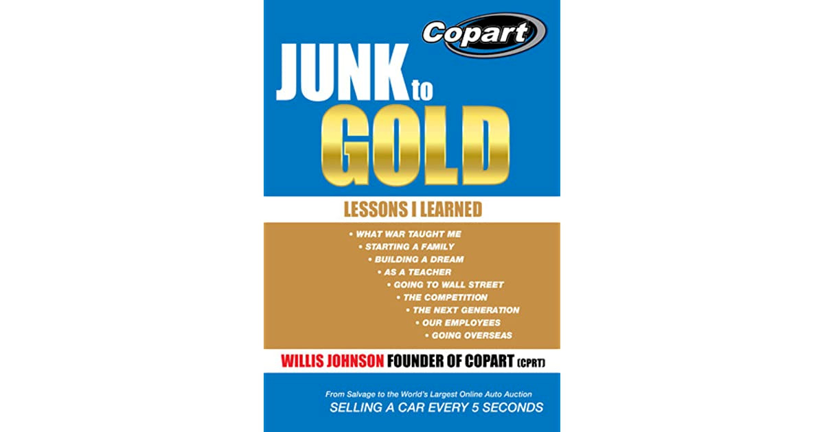 A book to read from the founder of Copart | COTE 100